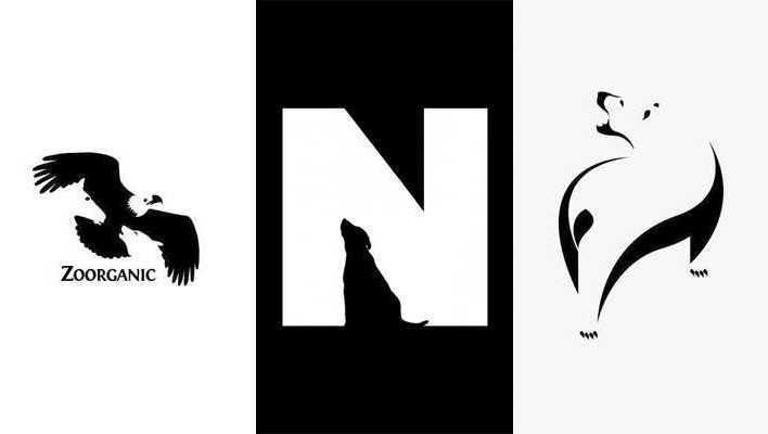Cleaver Nagative Space Logo Design