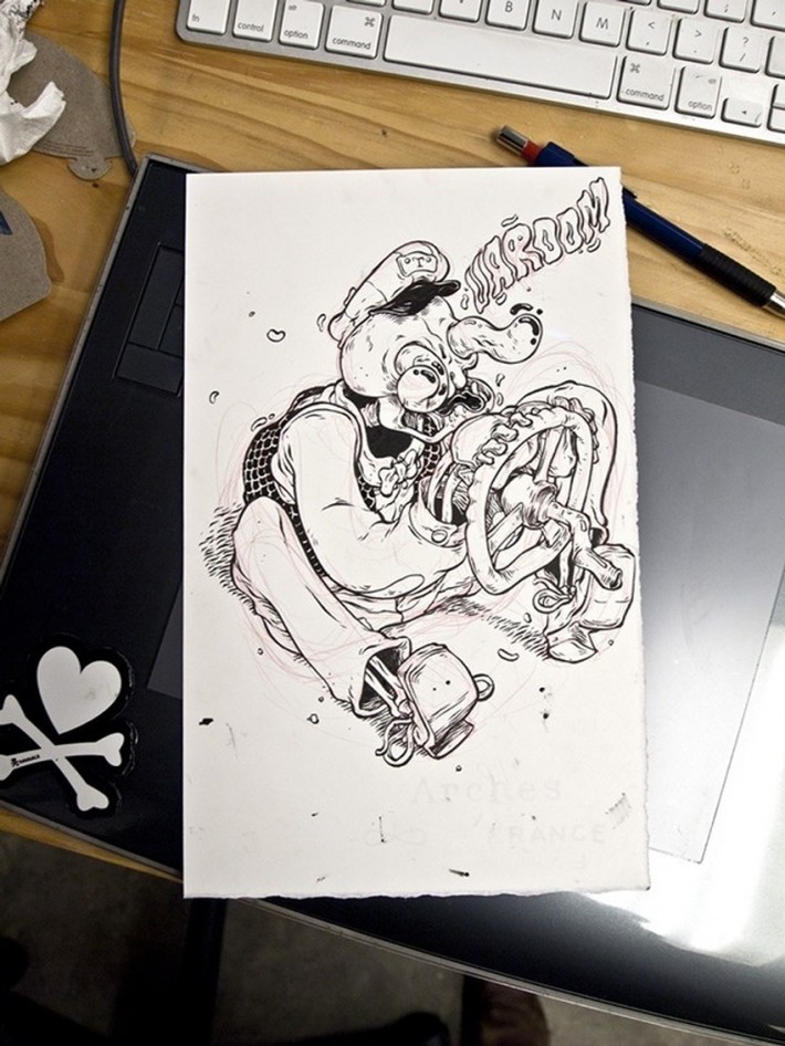 Quirky Drawing and Illustrations by T Wei