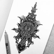 Artist is Obsessed with Drawing Super Detailed Art