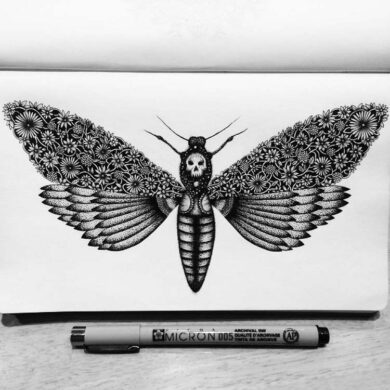Artist is Obsessed with Drawing Super Detailed Art