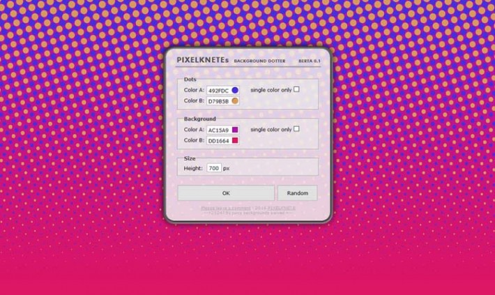 Make Your Own Background with Free Background Generators