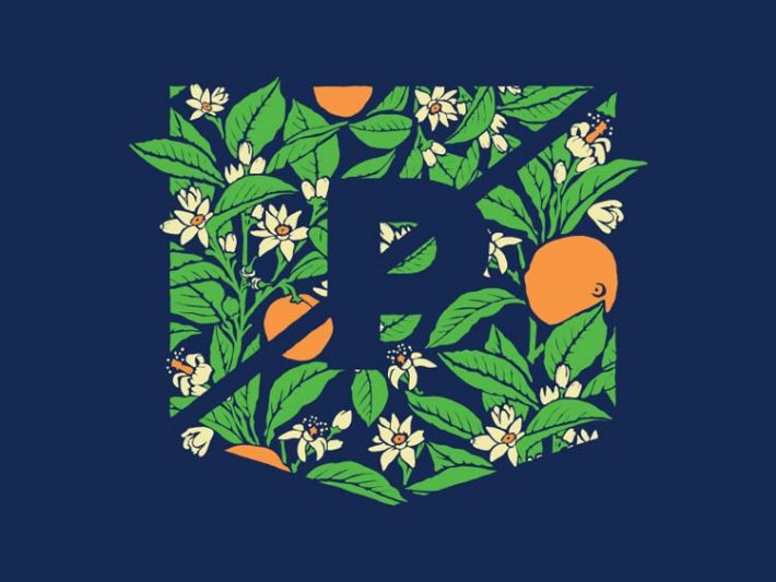 25 Floral Typography Designs Blend with Flowers