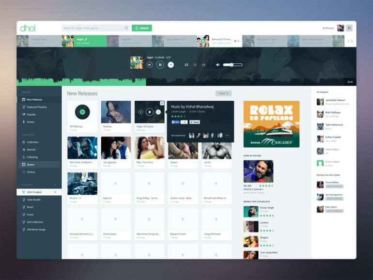 Beautiful Music Website Designs for Inspiration