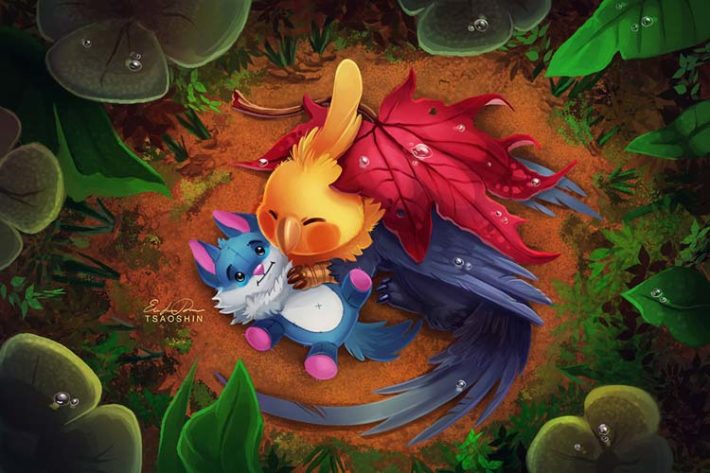 Cool and Really Beautiful Fan Art Inspiration by Tsaoshin