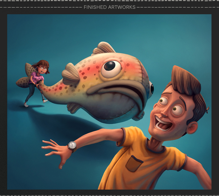 Amazing Character Design Collection of Sergio Edwards