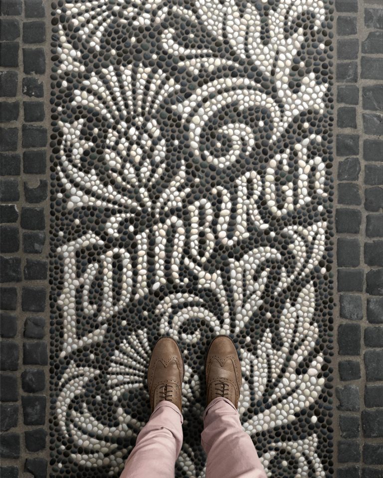 Wonderful Typographic Mosaic Illustrations by Nick Misani