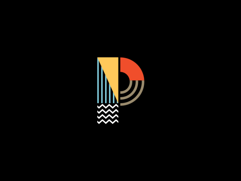 25 Stunning Logo Designs with Color Shapes