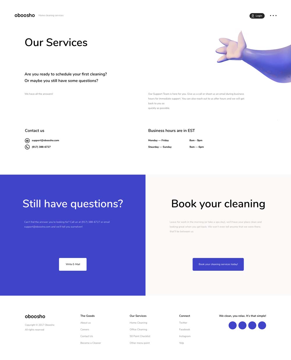 20 Beautiful Contact Us Page Designs for Inspiration