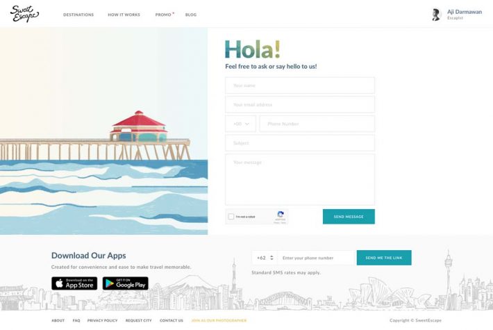 20 Beautiful Contact Us Page Designs for Inspiration