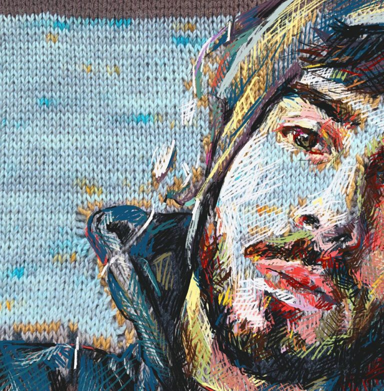 Amazing Knitting Portraits that are truly awesome and cool