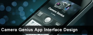 Camera Genius App Interface Design