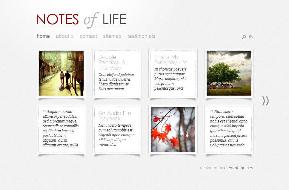 A Bunch of WordPress Pinterest Themes - Downgraf