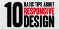 10 Basic Tips About Responsive Design - Infographic