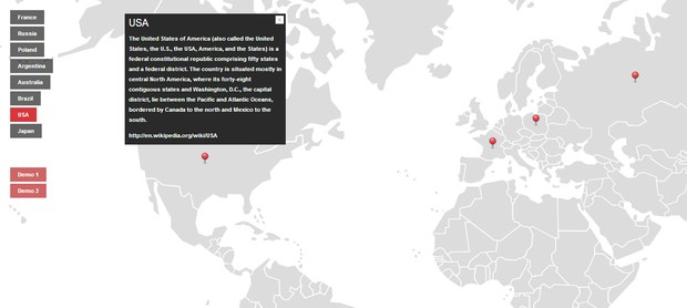 Top 10 Free jQuery Map Plugins You Can Use