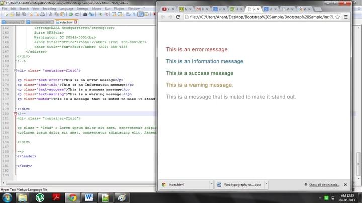 How Does Twitter Bootstrap Makes My Typography Simpler