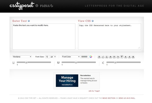 25+ Really Useful Tools For CSS Developers