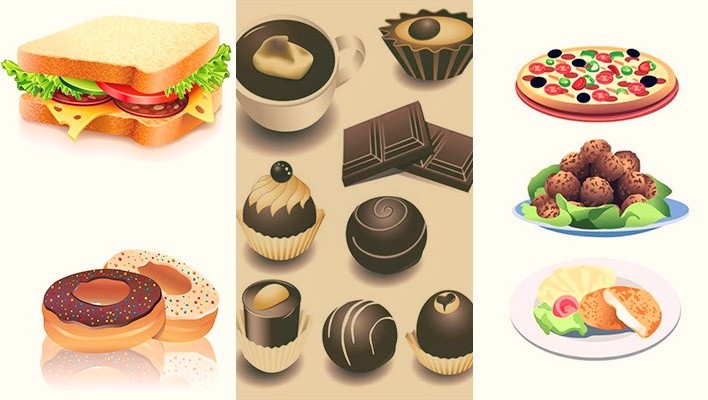 35 Free Food Vector Collections