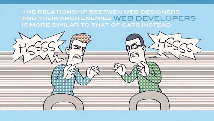 Life and Death According to Web Designers - Infographic