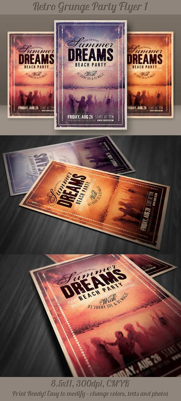 Deal of The Week: 20 Fantastic Ready to Print Retro Templates