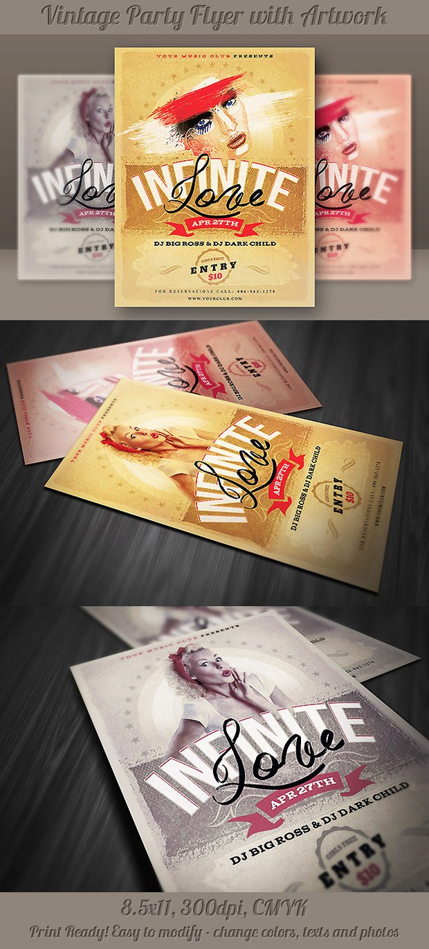 Deal of The Week: 20 Fantastic Ready to Print Retro Templates