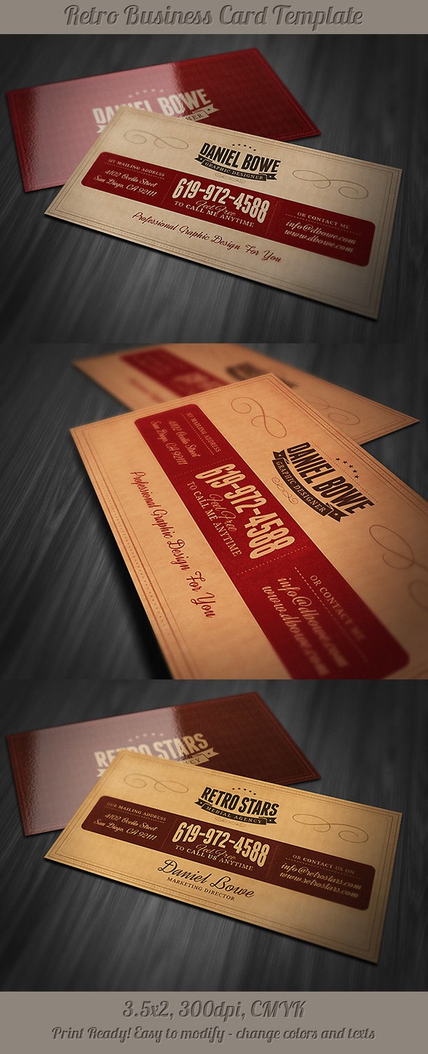 Deal of The Week: 20 Fantastic Ready to Print Retro Templates