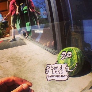 Marty Cooper Doodles Cartoons on Transparency Sheets and Places into ...