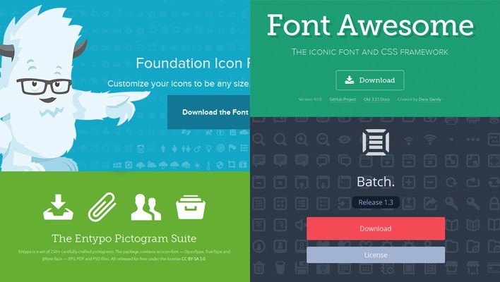 12 Free Web Icon Fonts for Web Designers