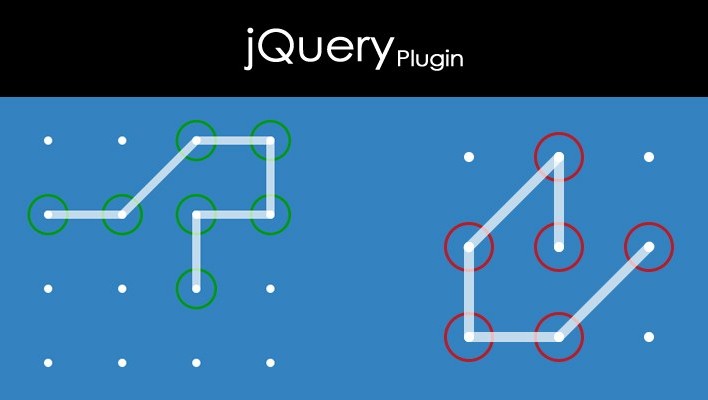 Pattern Lock jQuery Plugin for Android