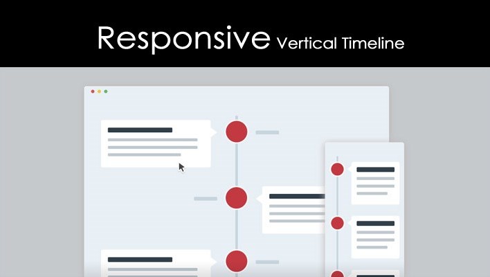 Create Responsive Vertical Timeline with CSS3 & JQuery