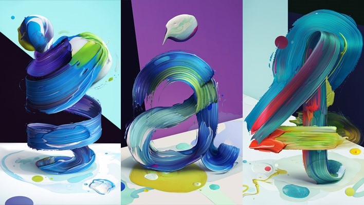 Painting Typography Atypical