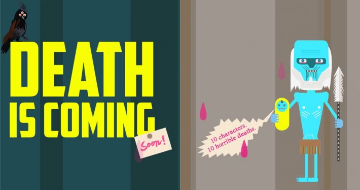 Death is coming - Parallax Scrolling Website