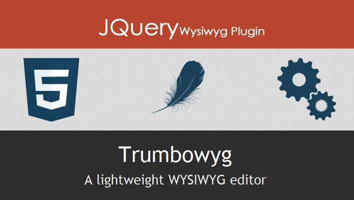 Trumbowyg - Lightweight WYSIWYG Editor JQuery Plugin