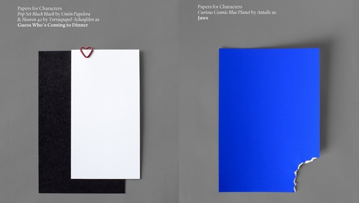 Creative Film Posters Made from Paper