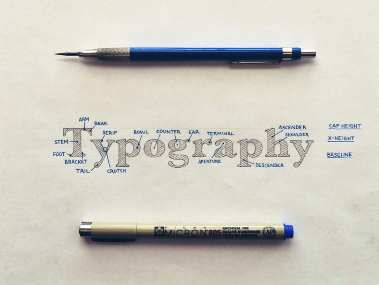 The 10 Commandments of Typography [INFOGRAPHIC]