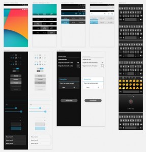 10 GUI Templates for Android