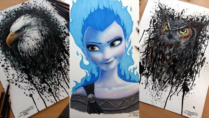 Wonderful Pencil Drawings by Dino Tomic