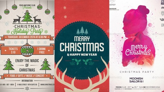 20 Awesome Christmas Poster and Christmas background