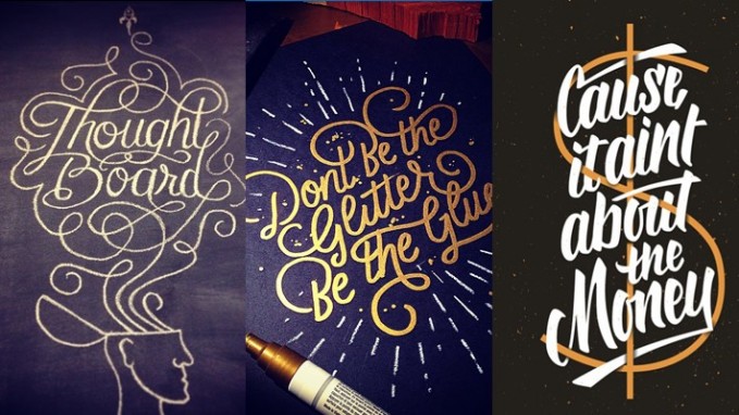 Stunning Hand Lettering by Wells Collins