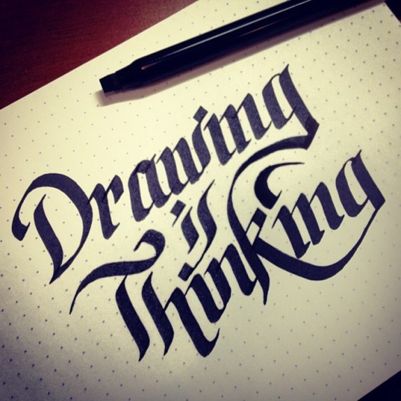 Stunning Hand Lettering by Wells Collins