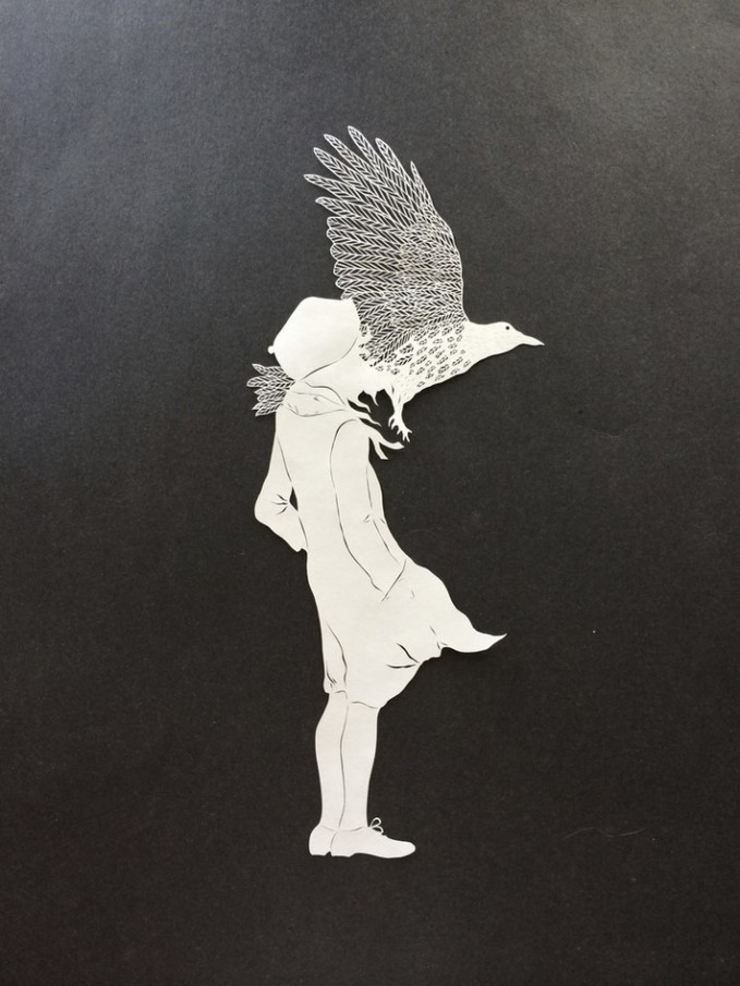 Wonderful Hand Cut Paper Art by Maude White