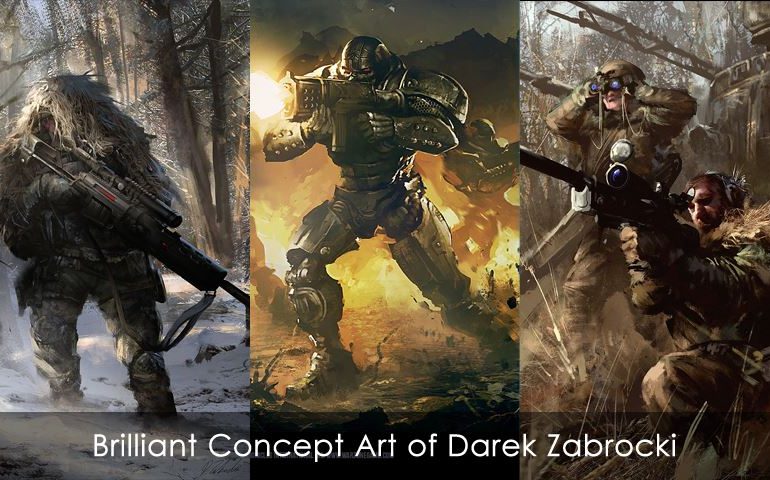 Brilliant Concept Art of Darek Zabrocki