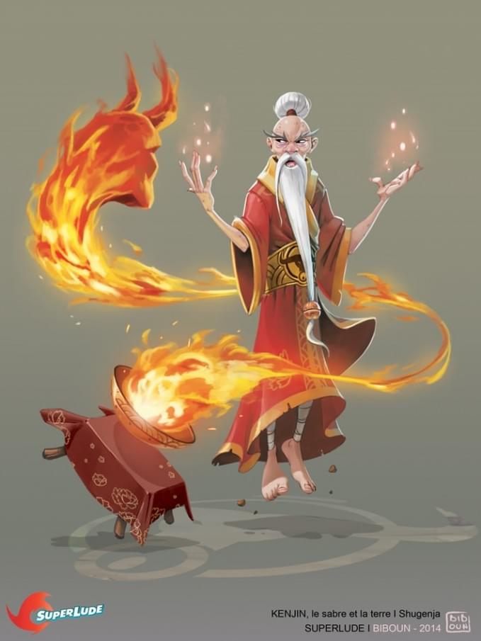 Superb Character Design Illustration