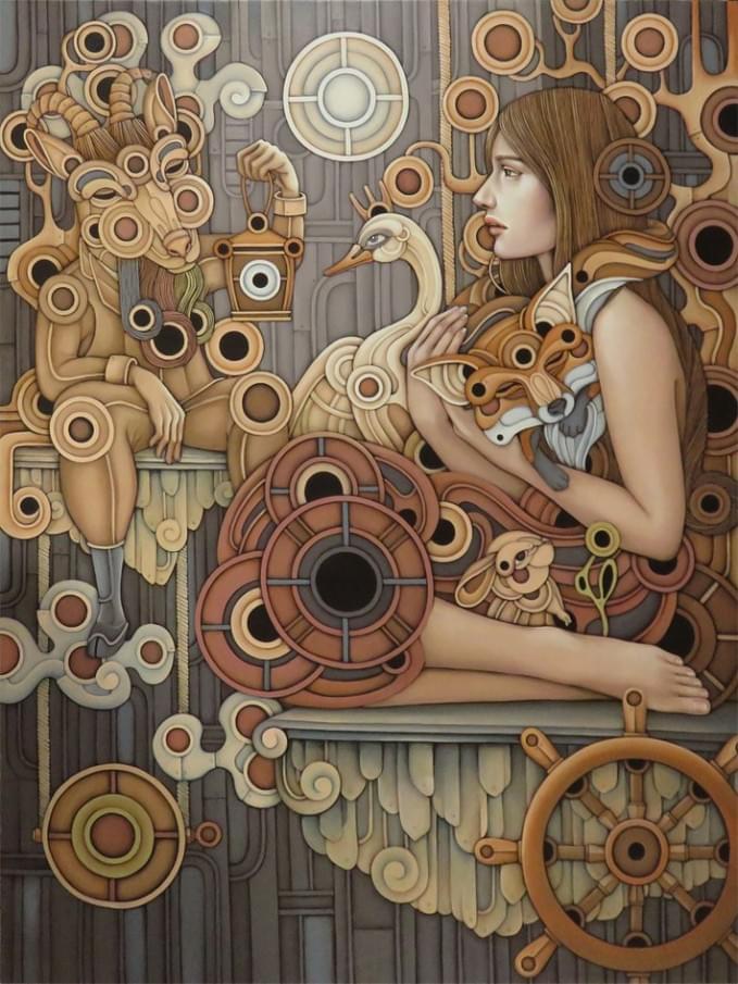 Wonderful Paintings of Iyan de Jesus