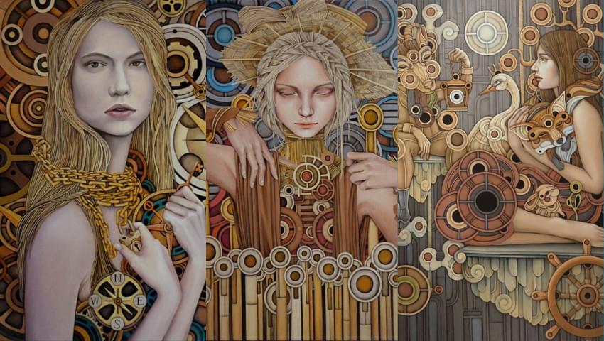 Wonderful Paintings of Iyan de Jesus