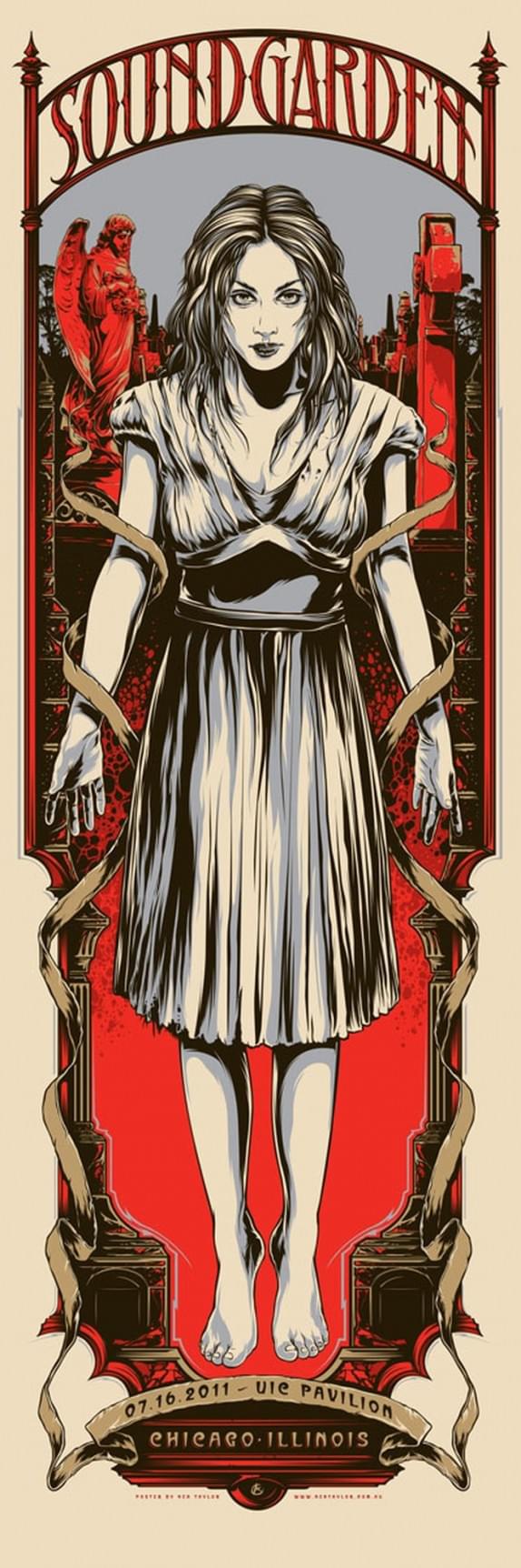 Amazing Gig Poster Designs of Ken Taylor