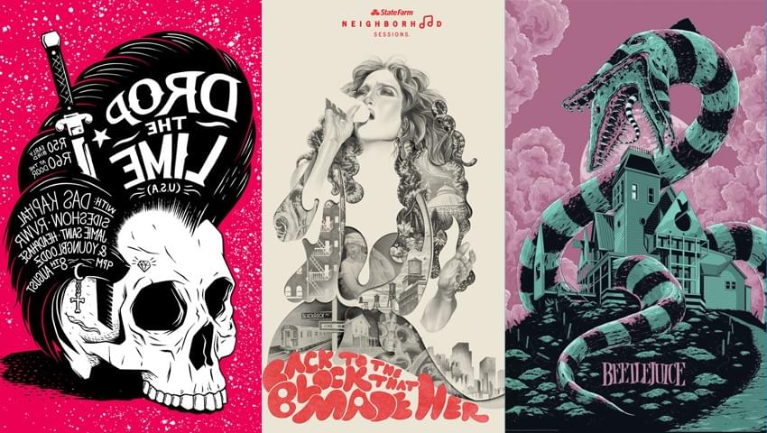 15 Awesome Gig Poster Designs