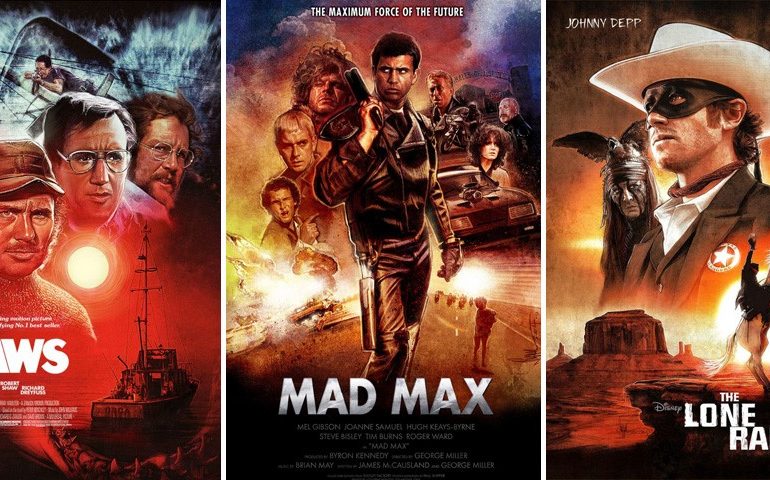 Superb Movie Posters by Paul Shipper