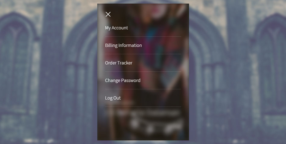 Blurry Full-size Navigation with jQuery and CSS3