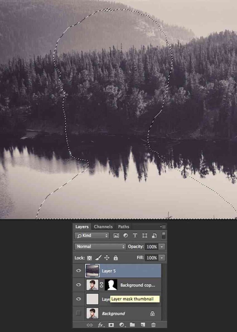 Collection of Double Exposure Effect Photoshop Tutorial