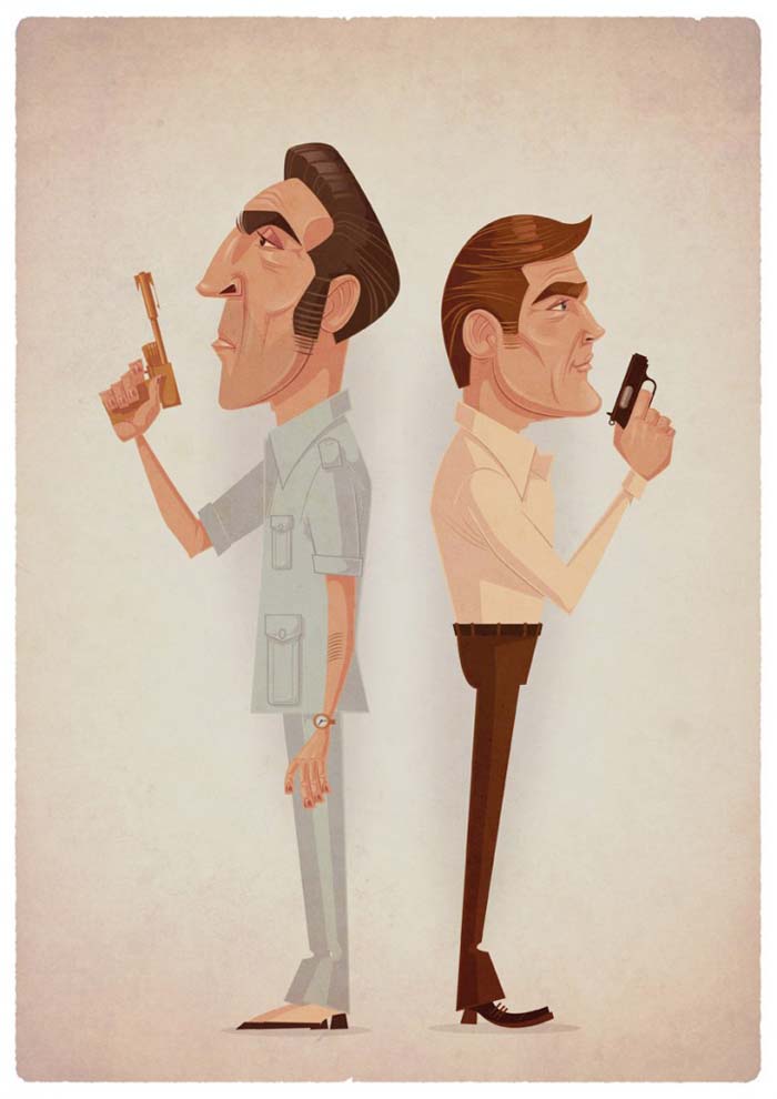 Amazing Vintage Styled Character Illustrations